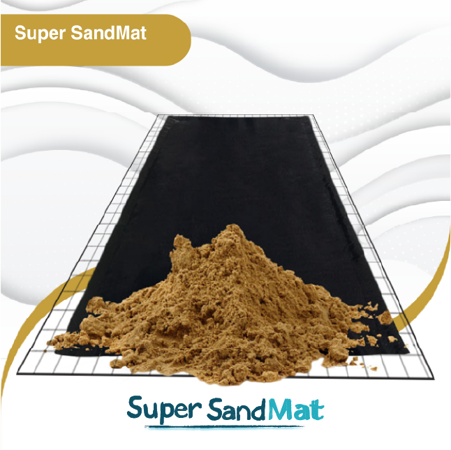Super SandMat for a firm, beautiful shore! – LakeMat